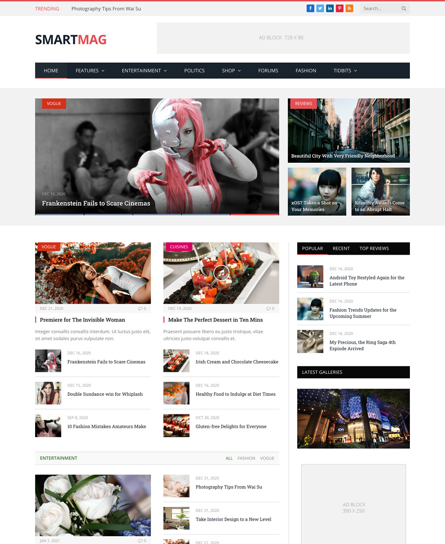 SmartMag - Best WordPress News & Magazine Theme 2023