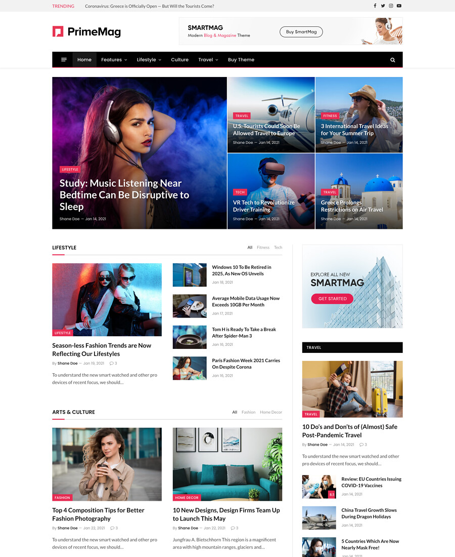 SmartMag - Best WordPress News & Magazine Theme 2025
