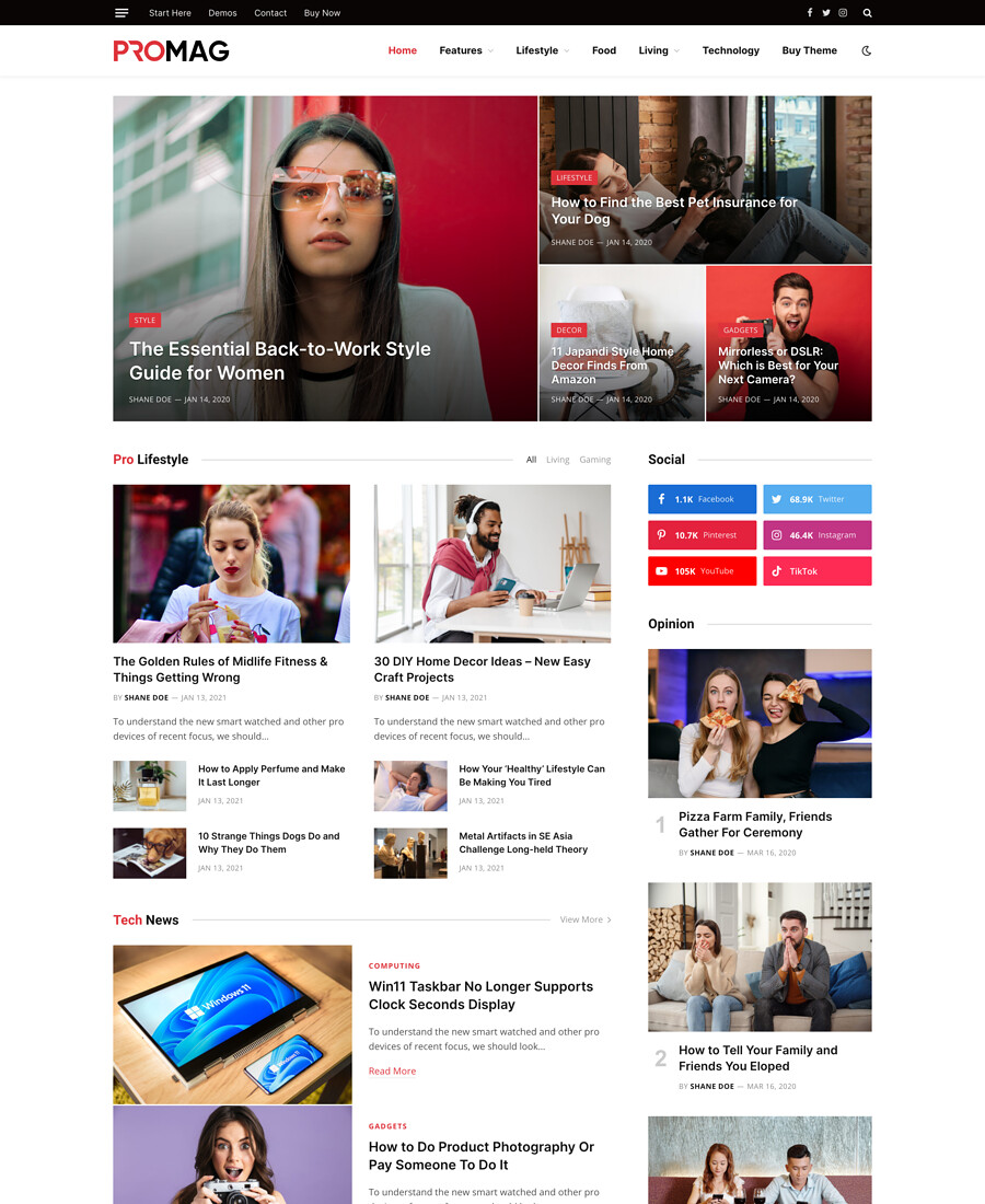 SmartMag - Best WordPress News & Magazine Theme 2025