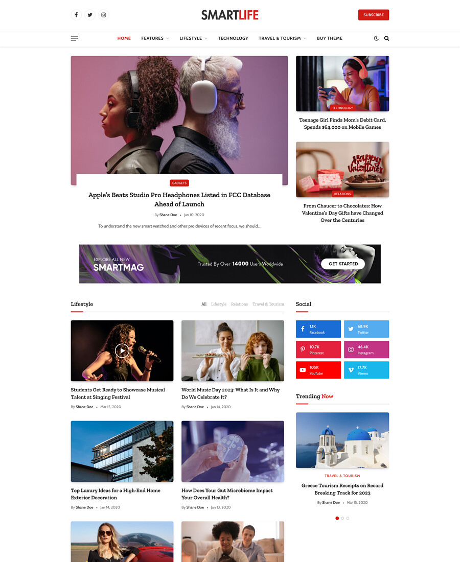 SmartMag - Best WordPress News & Magazine Theme 2025